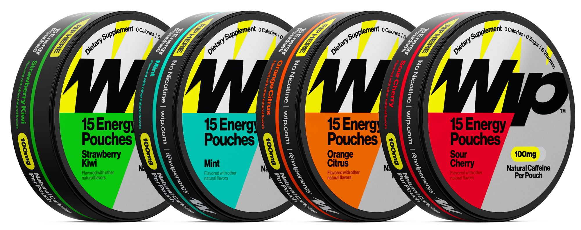 Blue Raspberry- 15 Energy Pouches – Wip